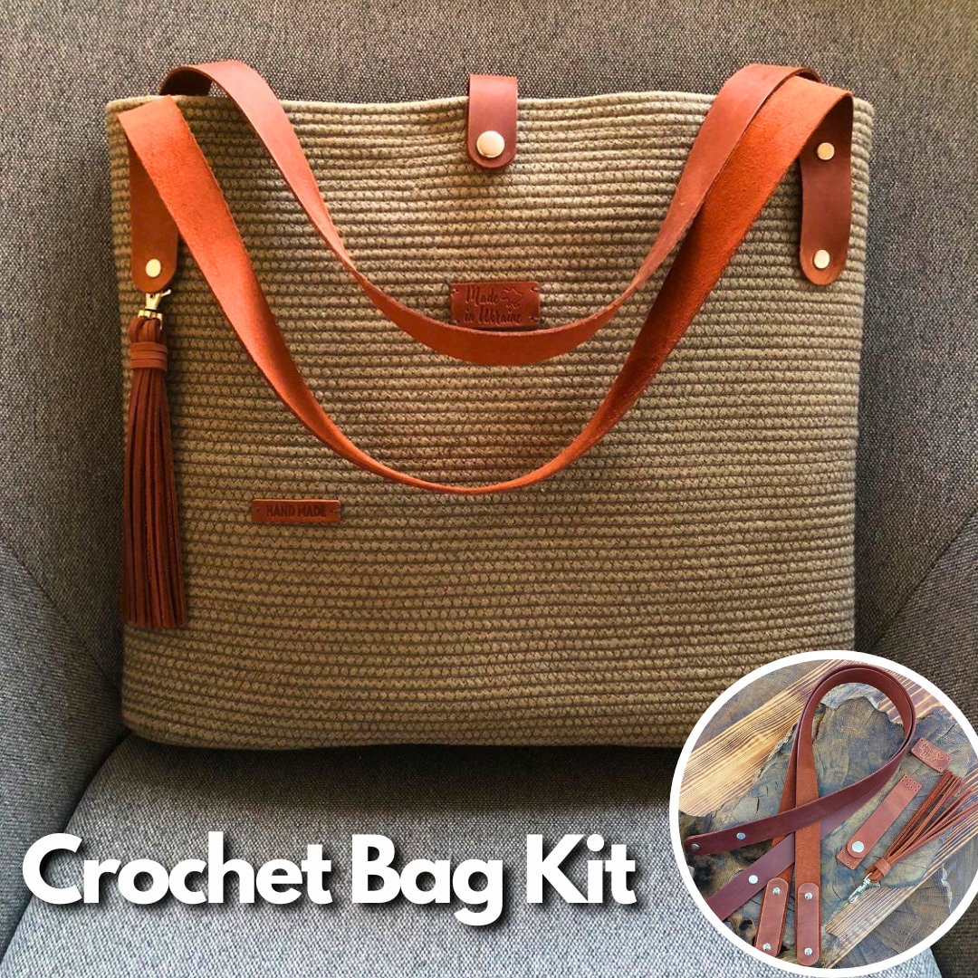 Creative Crochet Kit - Set for Bag Making Beginners - Etsy