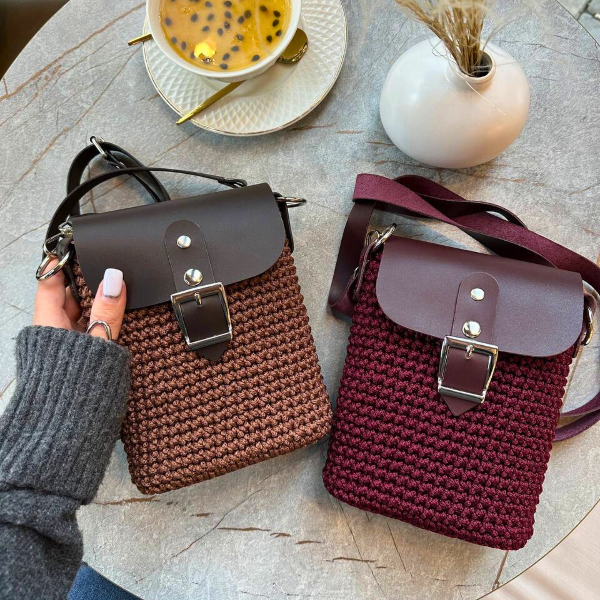 Complete Crochet Kit for Beginners DIY Bag & Accessories With Video ...