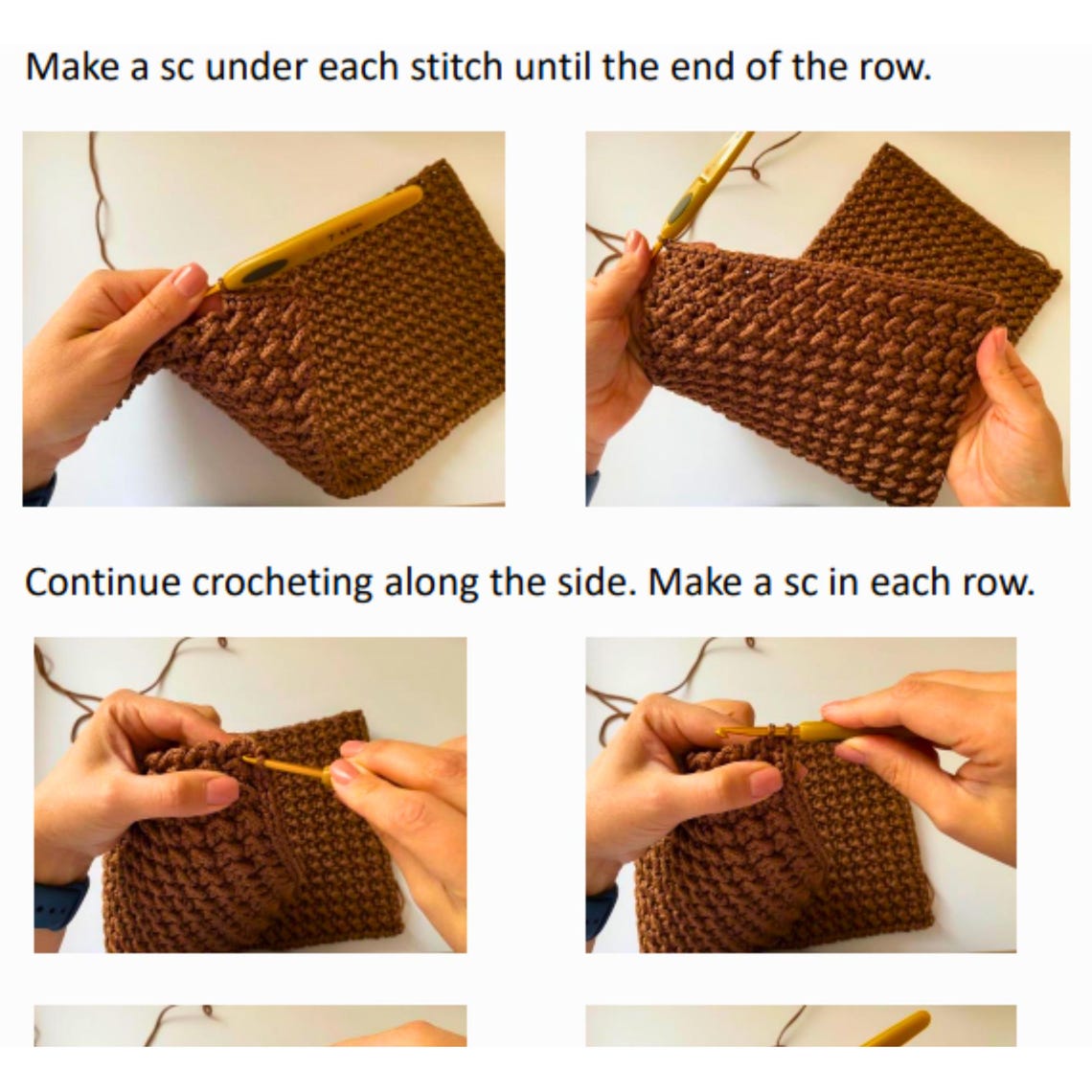Crochet Bag Pattern – Beginner-friendly PDF With Video Tutorial for DIY ...