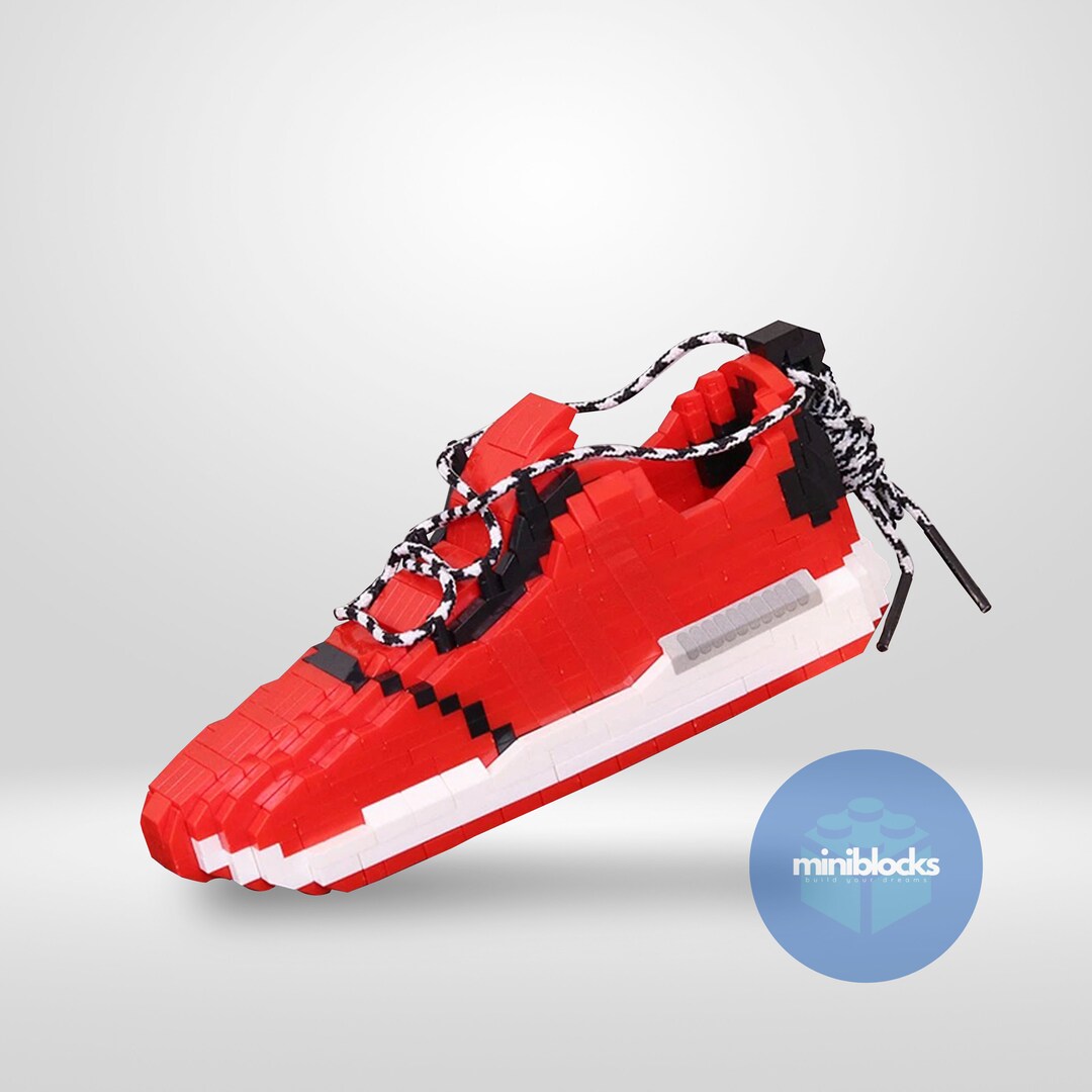 Sneaker Bricks New York Red Black White Building Blocks Miniblocks - Etsy