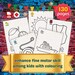 130 Coloring Pages, Coloring Book, Learning Kit, Busy Book Work Book ...