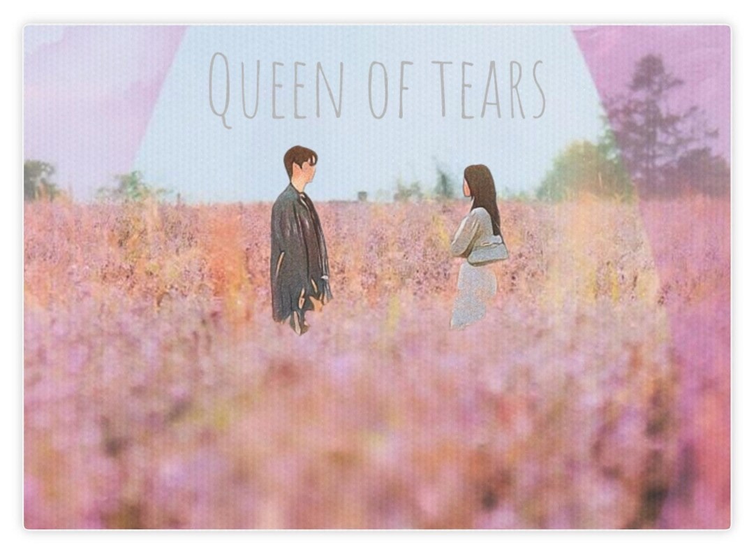 Queen of Tears Customizable Canvas. - Etsy