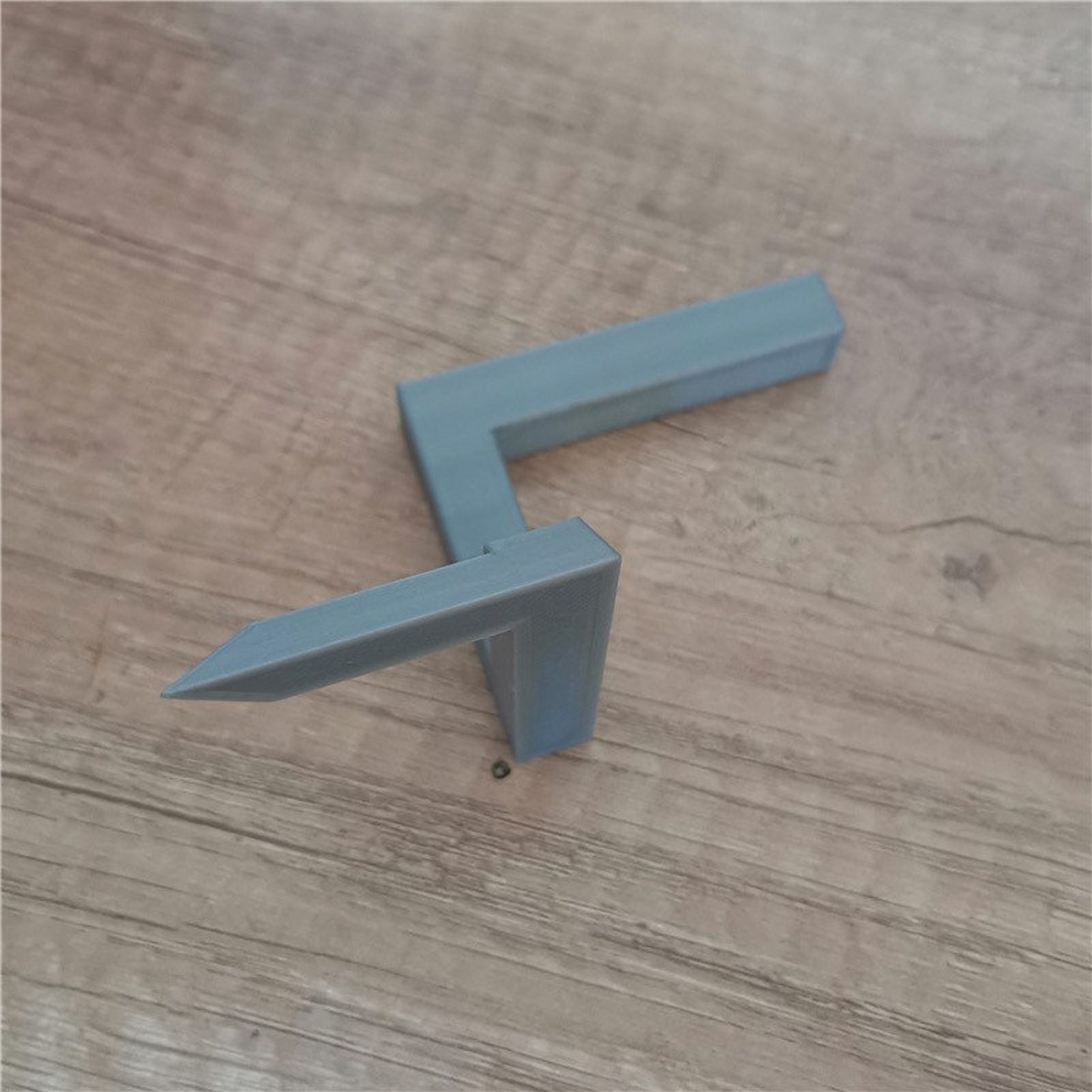 3D Printed Plastic Penrose Tribar Triangle Visual Error Science Toys ...