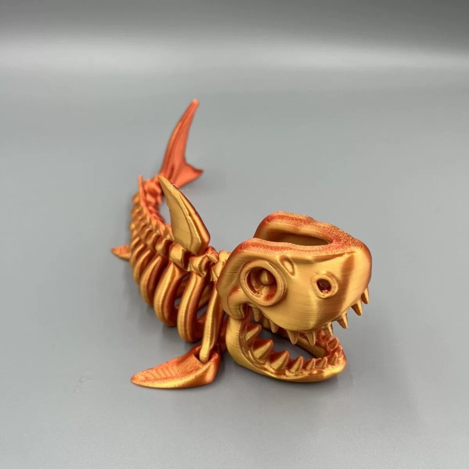 3D Printed Shark Model Toy With Movable Joints - Etsy