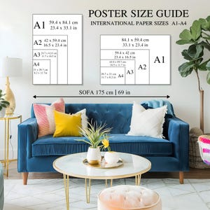 Rustic Wall Art Print Thinker Decoration for Office Vintage Crackled ...