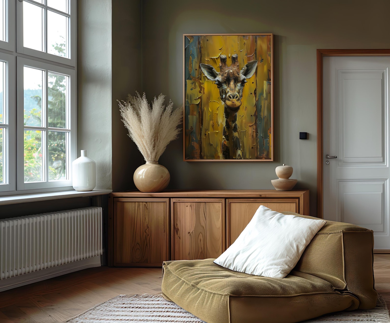 Abstract Giraffe Print: Colorful Animal Wall Art, Nature Lover Gift - Etsy