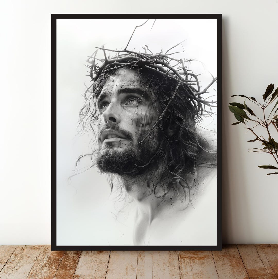 Jesus Poster LDS Art Decoração de parede cristã Retrato de Jesus Arte ...