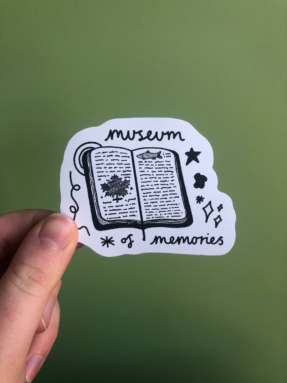 Journal Vinyl Sticker, Notebook Cover Sticker, Notebook Vinyl Sticker ...