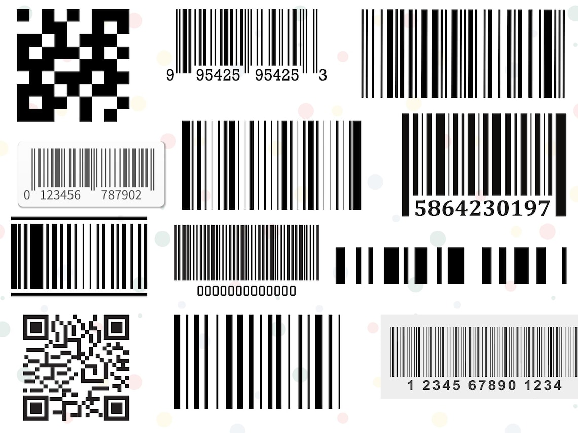 Barcode Svg Bundles, Customizable Svg Bundles, Svg Barcode Circuit ...