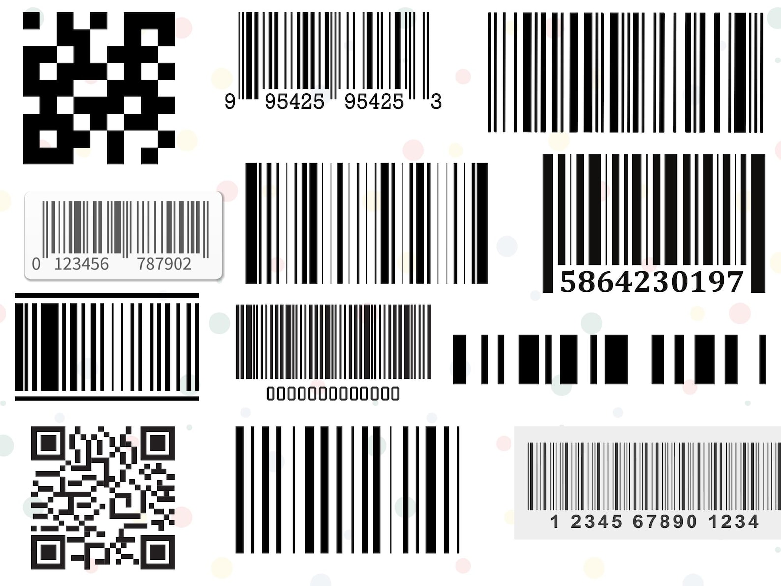 Barcode Svg Bundles, Customizable Svg Bundles, Svg Barcode Circuit, Plain Barcode Svg Bundles ...