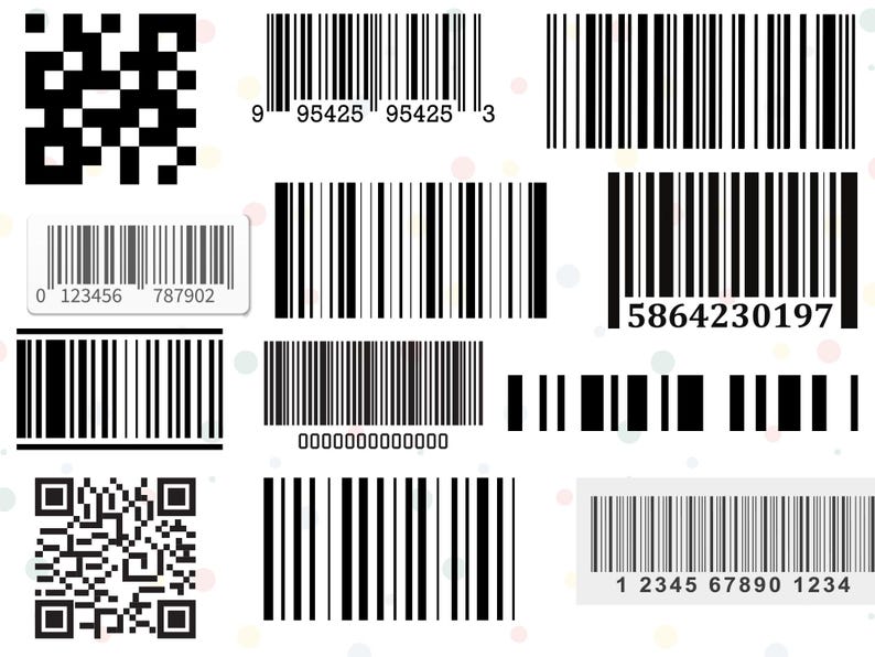 Barcode Svg Bundles, Customizable Svg Bundles, Svg Barcode Circuit ...