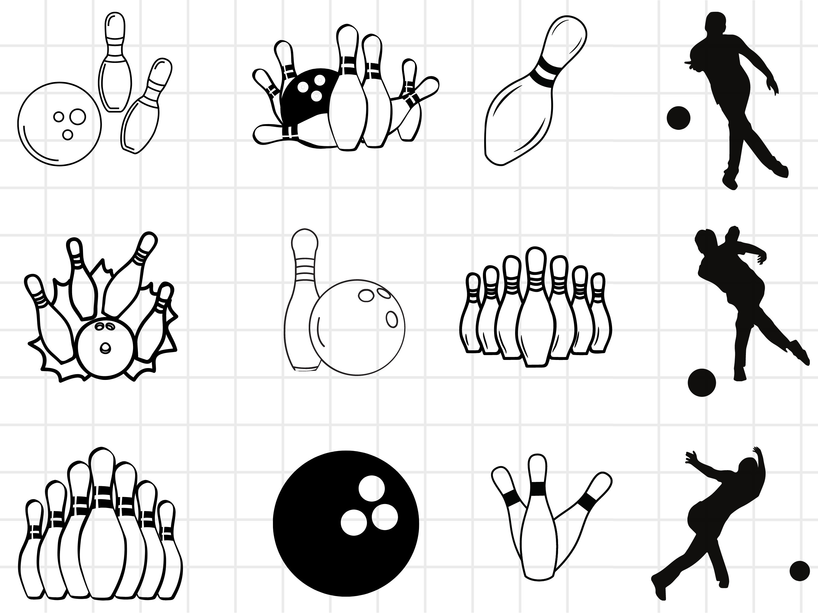 Bowling SVG Bundle, Bowling SVG PNG, Bowler Svg, Bowling Quotes Svg ...