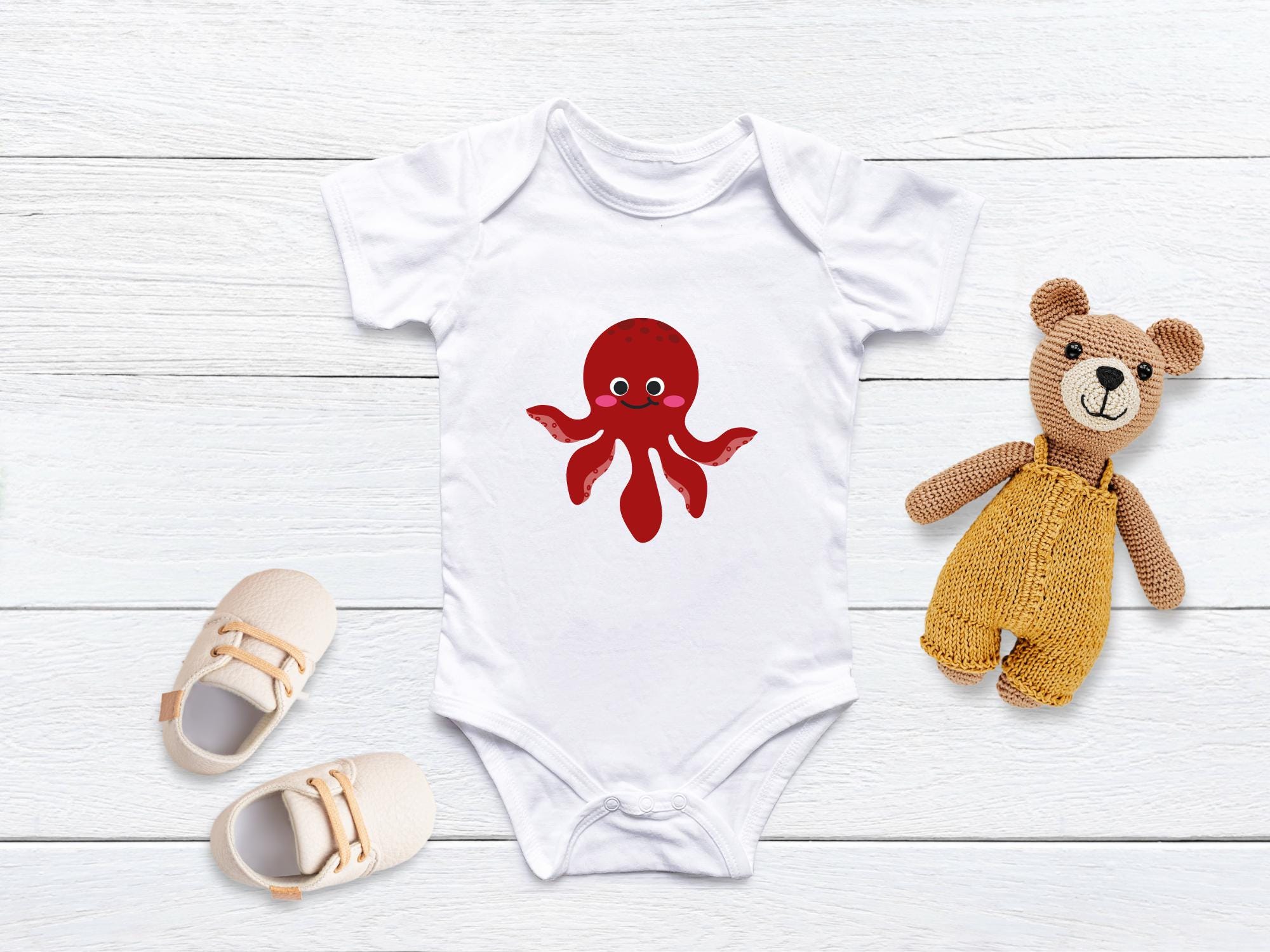 Octopus Svg Png, Underwater Svg, Sea Life Svg, Ocean Svg, Octopus ...