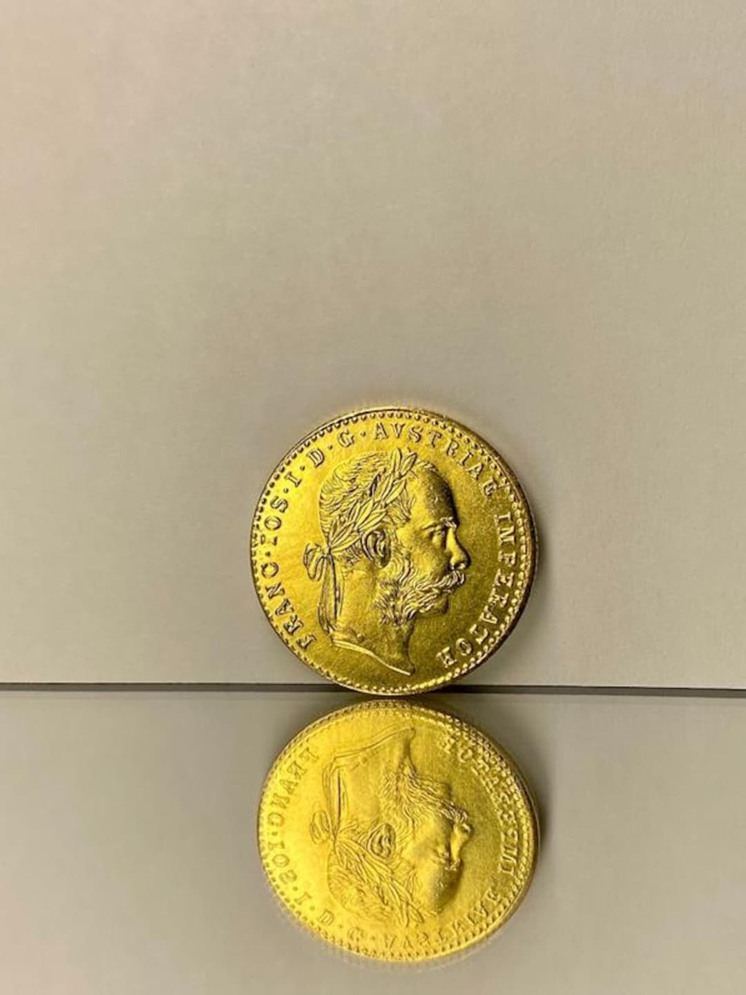 Franz Joseph I Austrian 1 Ducat Gold Plated Coin REPLICA 1pcs Golden ...