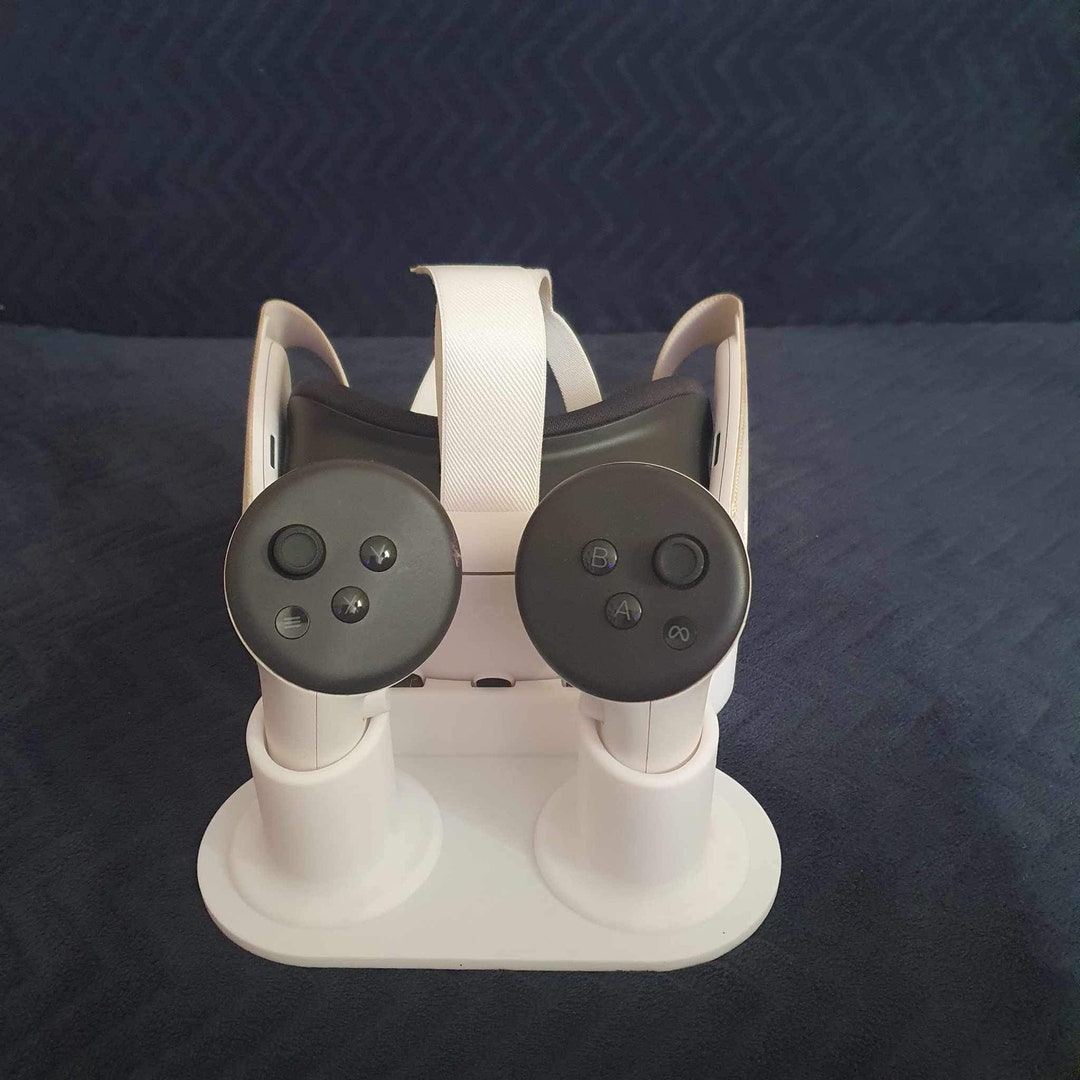 3D Printed Oculus Quest 3 Stand With Controller Holder - Etsy
