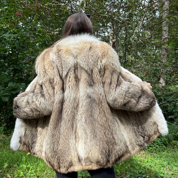 Vintage Fur Jacket - Etsy
