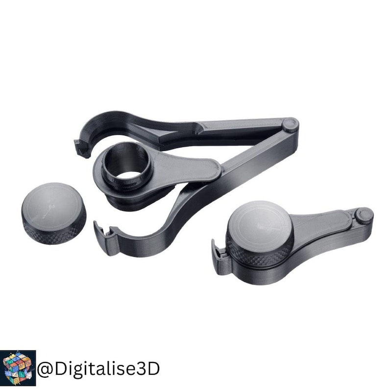 3D Print Resealable Coffee Clip, STL Digital Download File, Eco ...