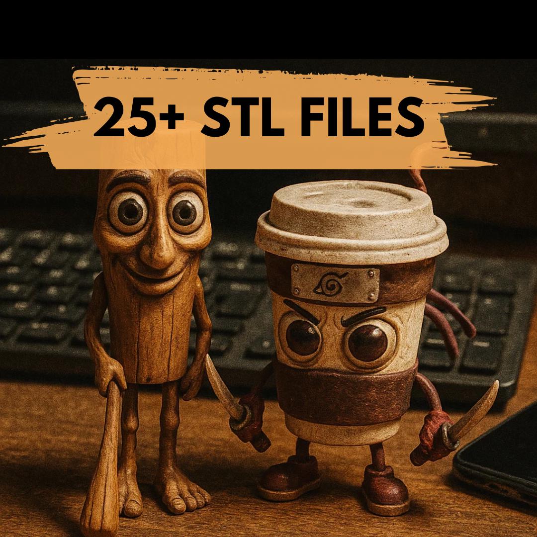 Italian Brainrot Meme 3D Model STL Compilation (digital Download) - Etsy