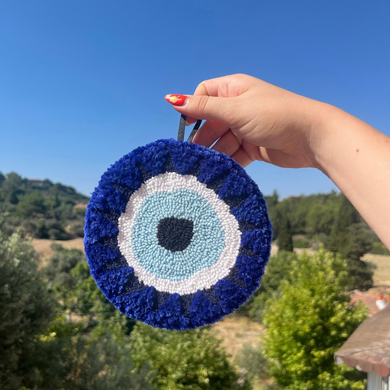 Evil Eye Bead Wall Decoration - Etsy