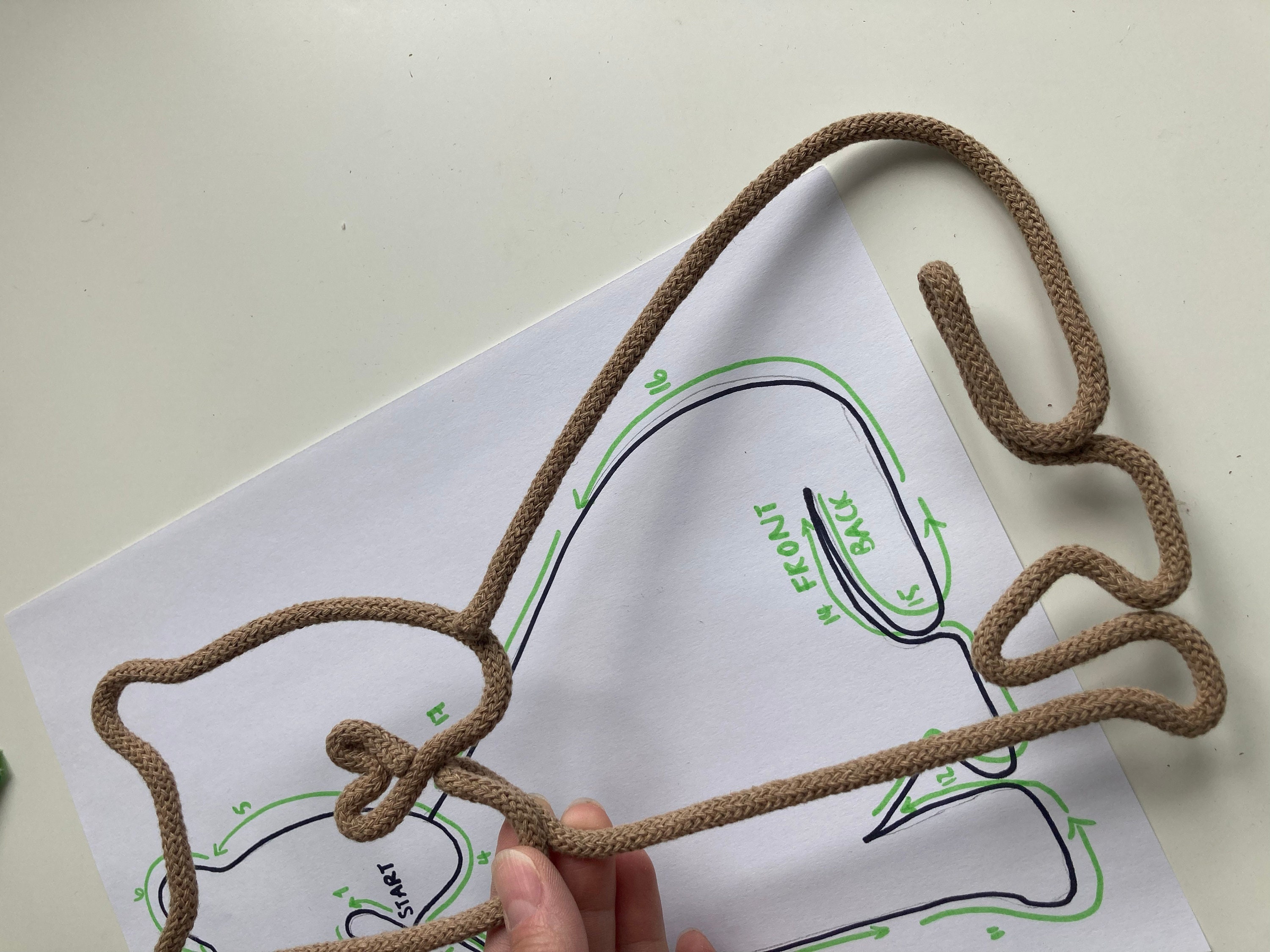 Knitted Wire Lion Template & Tutorial: Nursery Decor (PDF Download) - Etsy