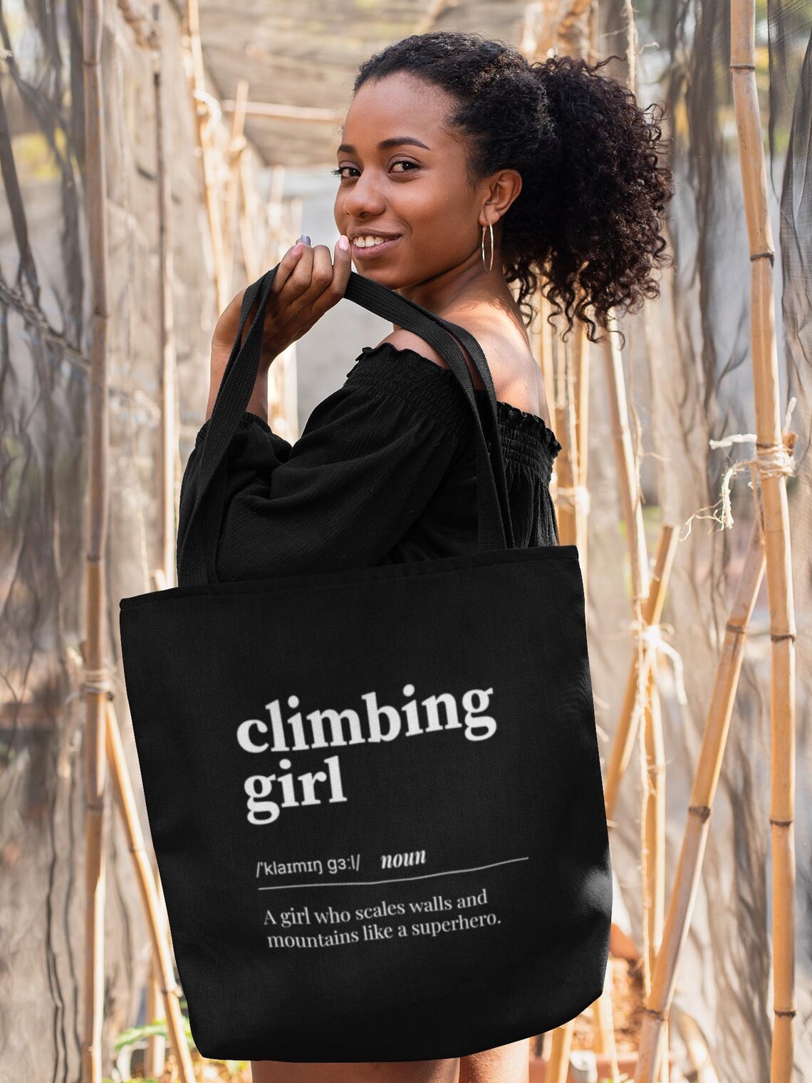 Tote Bag Definition for Her - Perfect Gifts for Rock Climbers and ...
