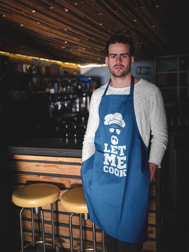 Let Me Cook Chef Apron Coat Png Svg Grilling Cooking Funny Gift for ...