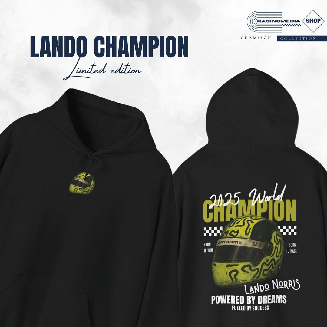 F1 Merch - Lando Norris 2025 World Champion Merch - Etsy