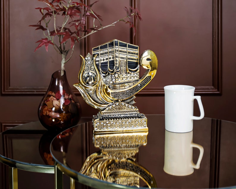 Kaaba Vav Allah Ornament, Islamic Artwork, Muslim Art, Islamic Home ...