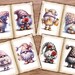 Gnomes Junk Journal Printable Pages: Shabby Chic Scrapbook (digital ...