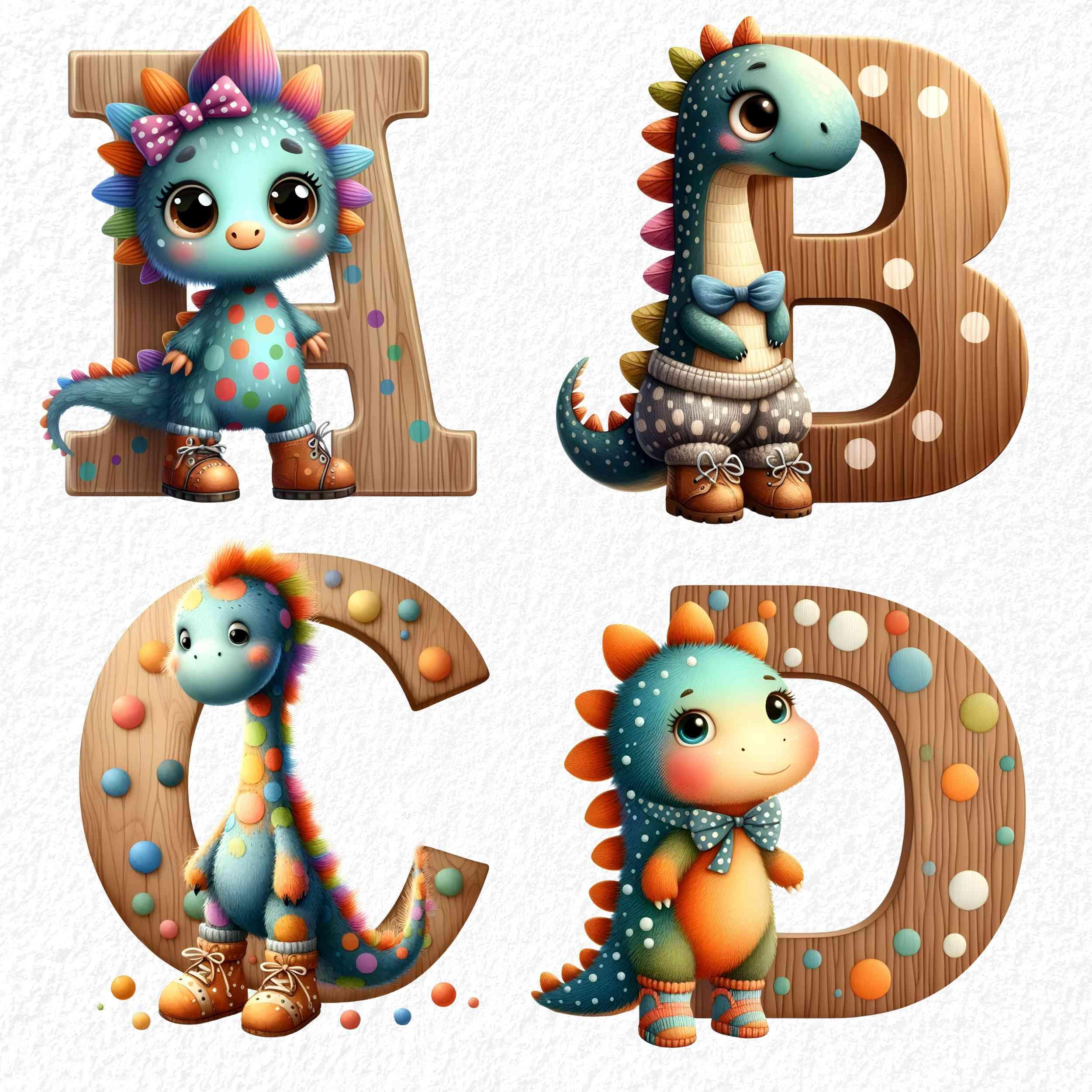 Dinosaur Png Dinosaur Alphabet Png Decorative Letters Animal Alphabet ...