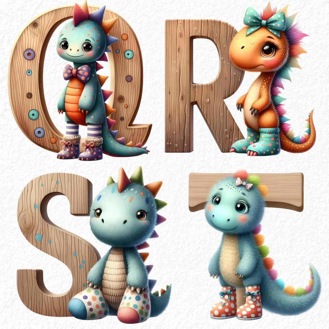 Dinosaur Png Dinosaur Alphabet Png Decorative Letters Animal Alphabet ...