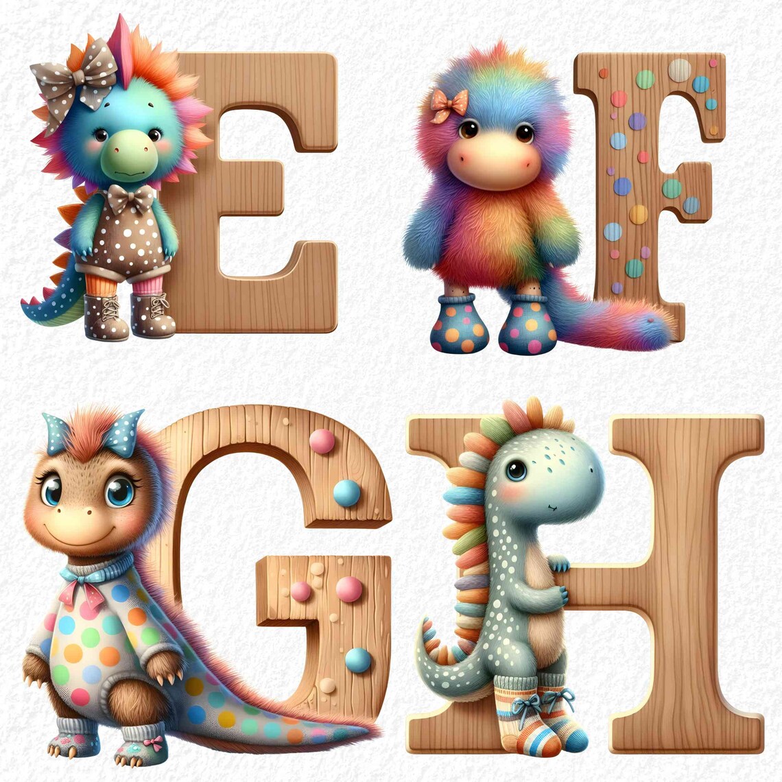 Dinosaur Png Dinosaur Alphabet Png Decorative Letters Animal Alphabet ...
