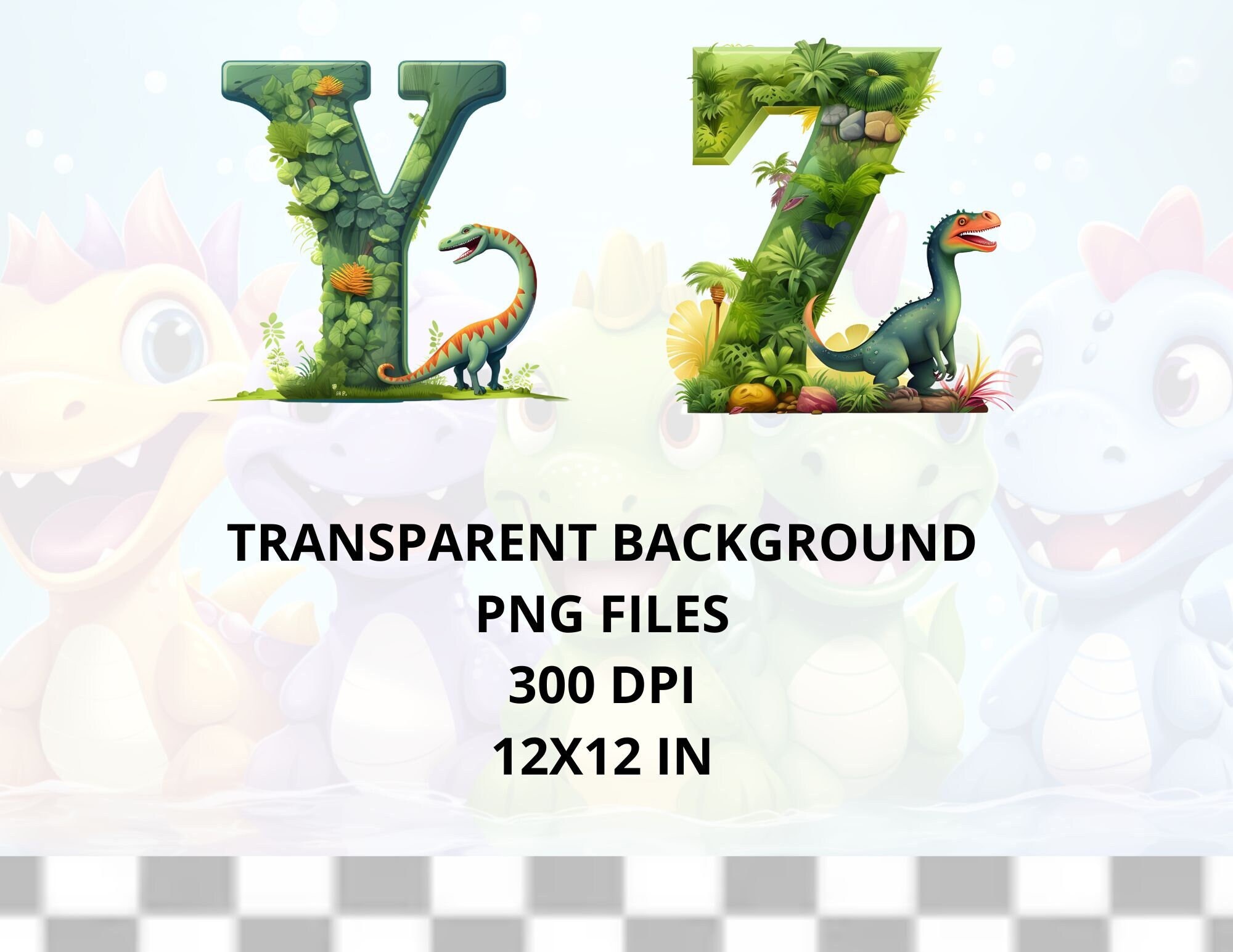 Dinosaur Png Dinosaur Alphabet Png Decorative Letters Animal Alphabet ...