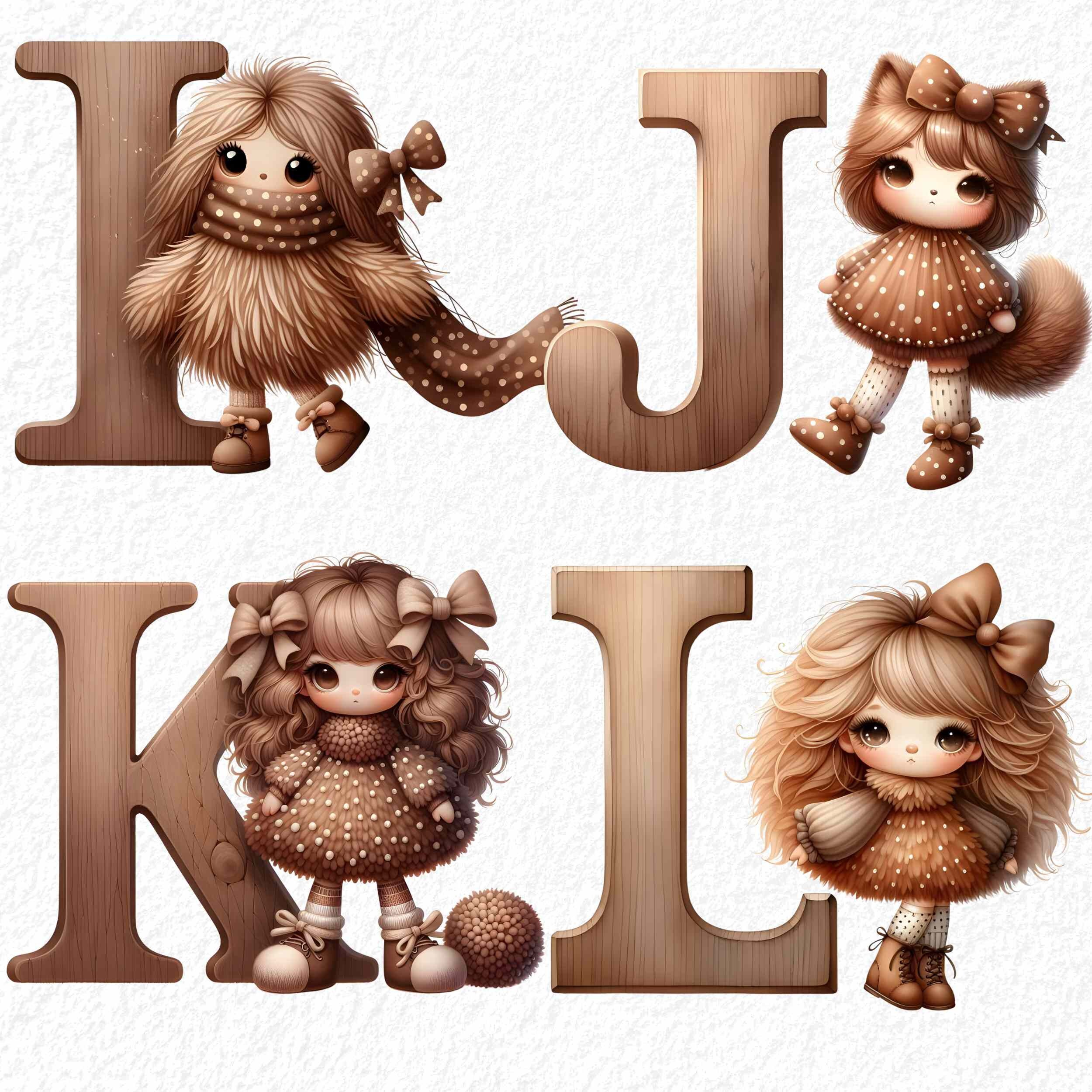 Dolls Png Alphabet Png Dolls Decorative Letters Dolls Alphabet Letters ...