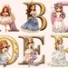 Princess Png Alphabet Png Princess Decorative Letters Princess Alphabet ...