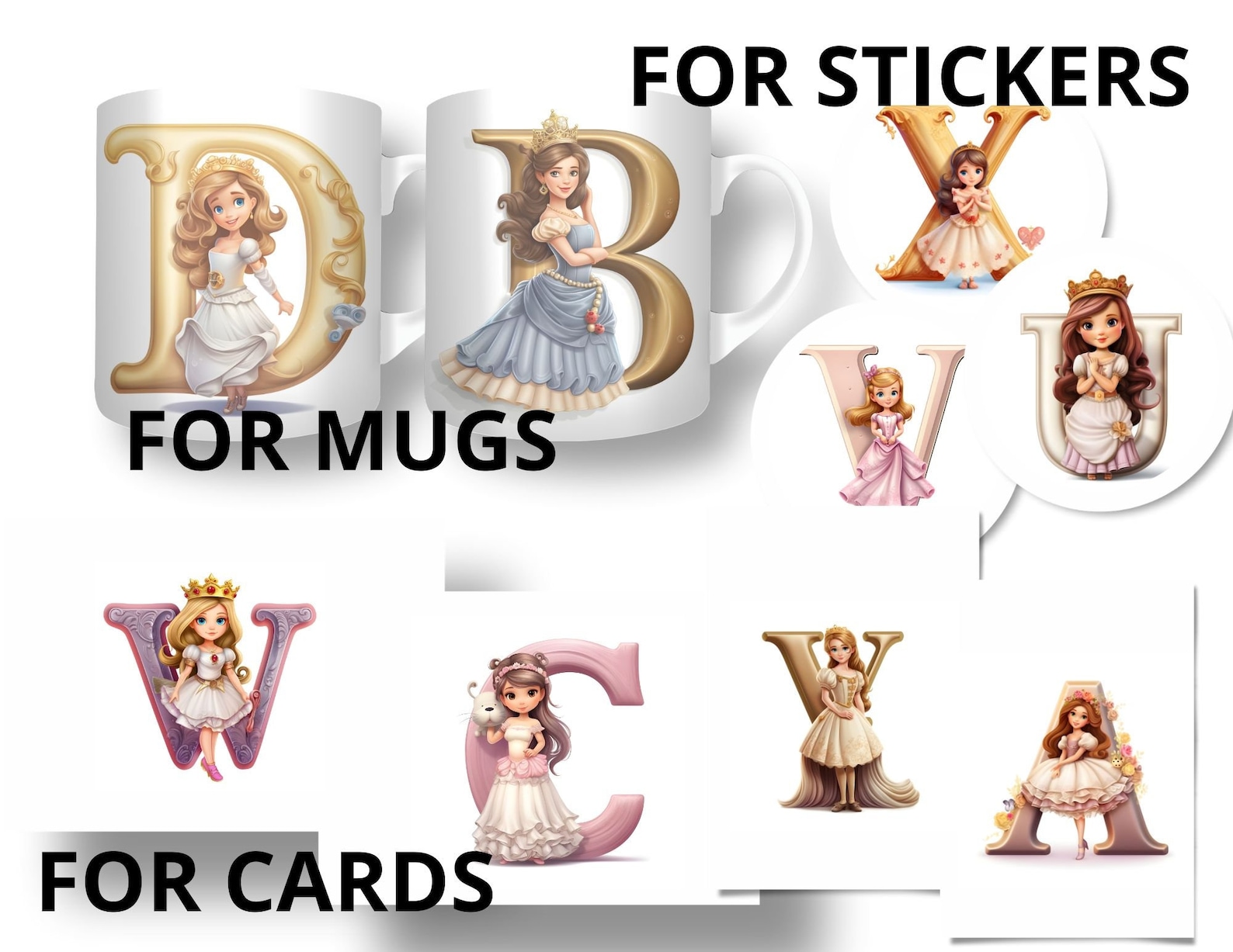 Princess Png Alphabet Png Princess Decorative Letters Princess Alphabet ...