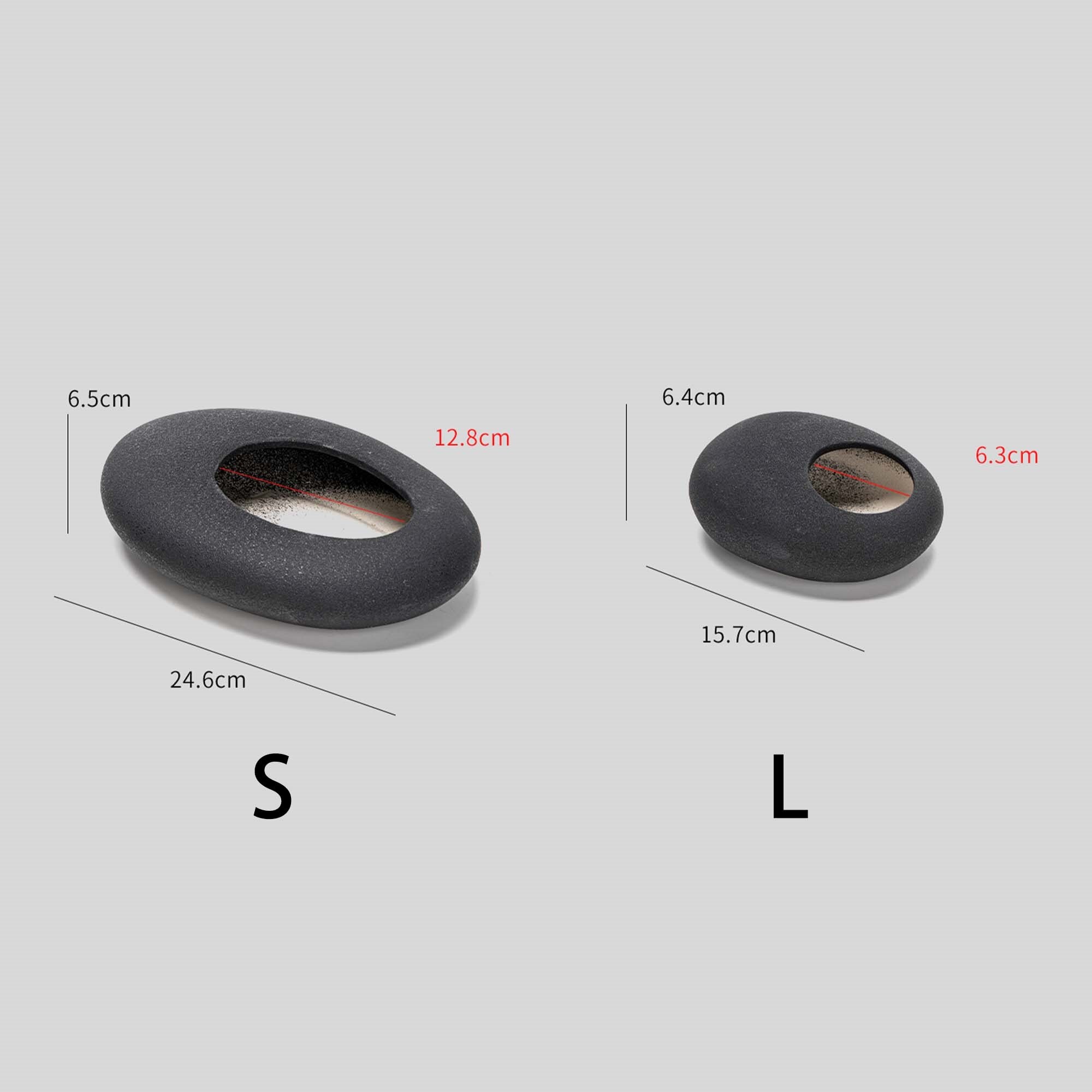 Imitation Pebble Minimalist Aesthetic Art Ashtray, Simple Decorative ...