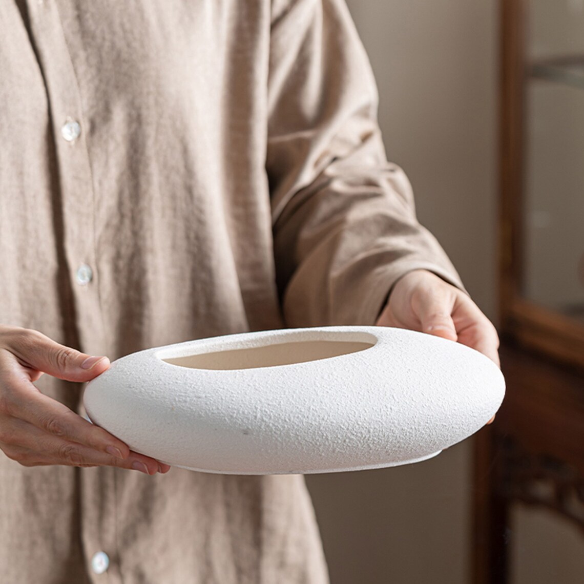 Imitation Pebble Minimalist Aesthetic Art Ashtray, Simple Decorative ...