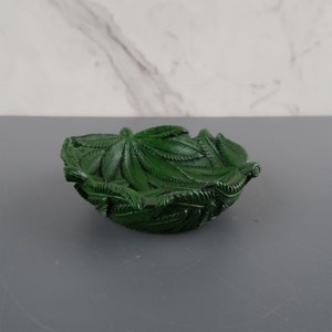Resin Leaf Ashtray, Unique Novel Leaf Shape Ashtray, Dad's Gift, Men's ...