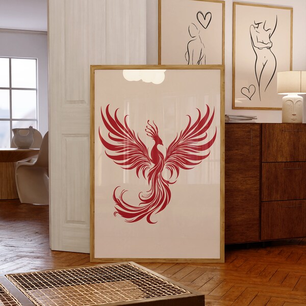 Phoenix Poster - Etsy