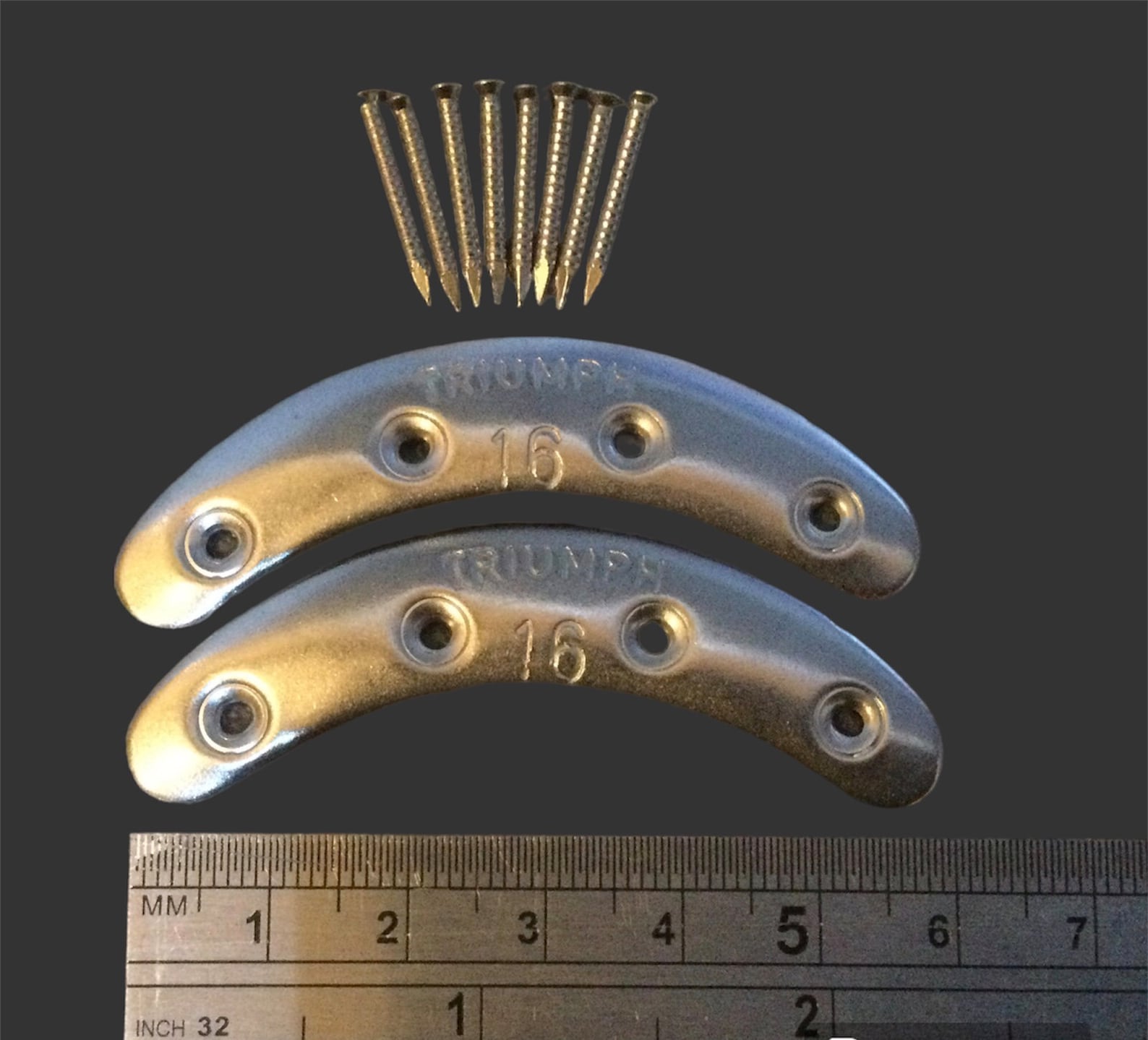 Steel Toe Plates With Nails for DIY Shoe Repairs Easy Fit Metal Toe ...