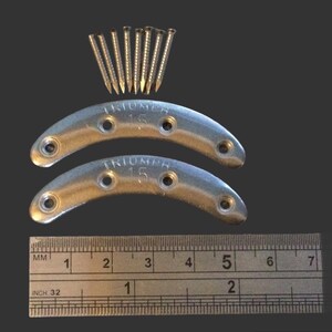 Steel Toe Plates / Triumph / Fit to Shoes Boots / Nails Supplied / Easy ...