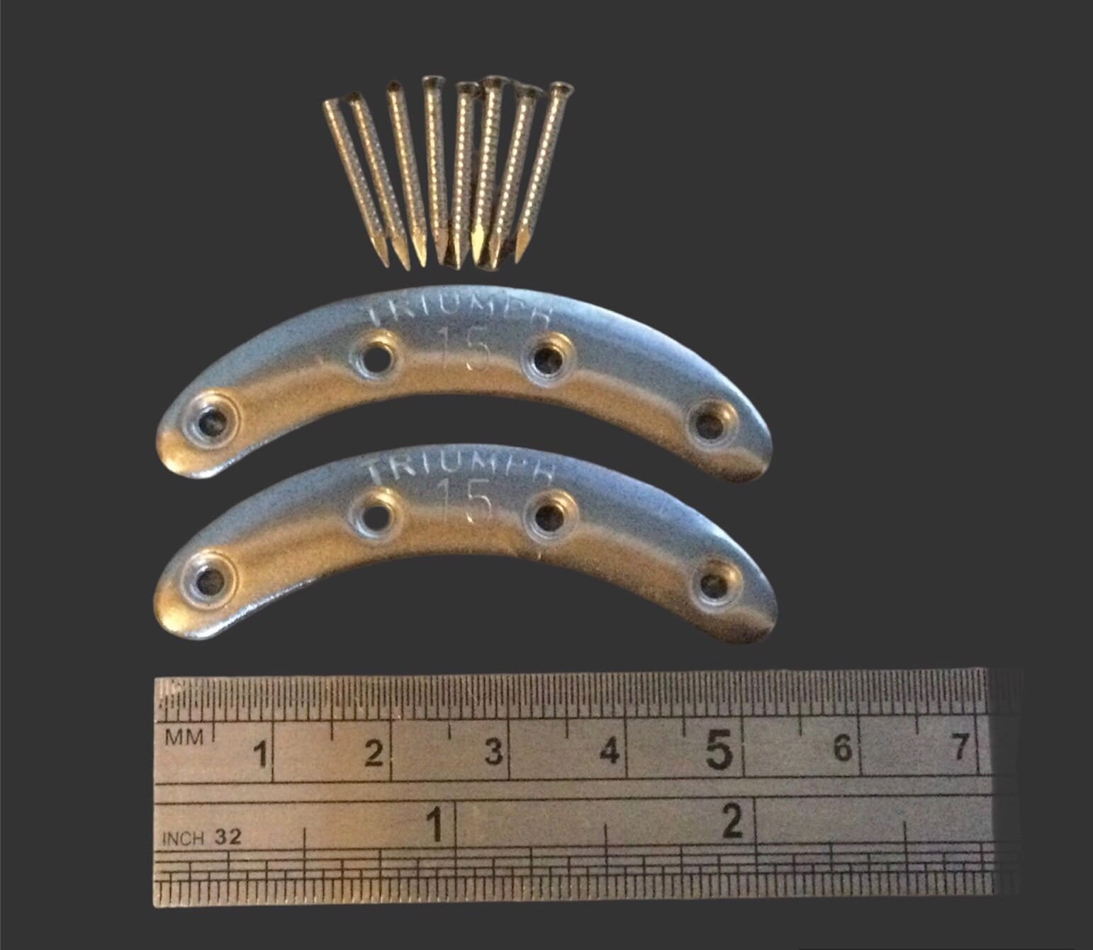 Steel Toe Plates With Nails for DIY Shoe Repairs Easy Fit Metal Toe ...