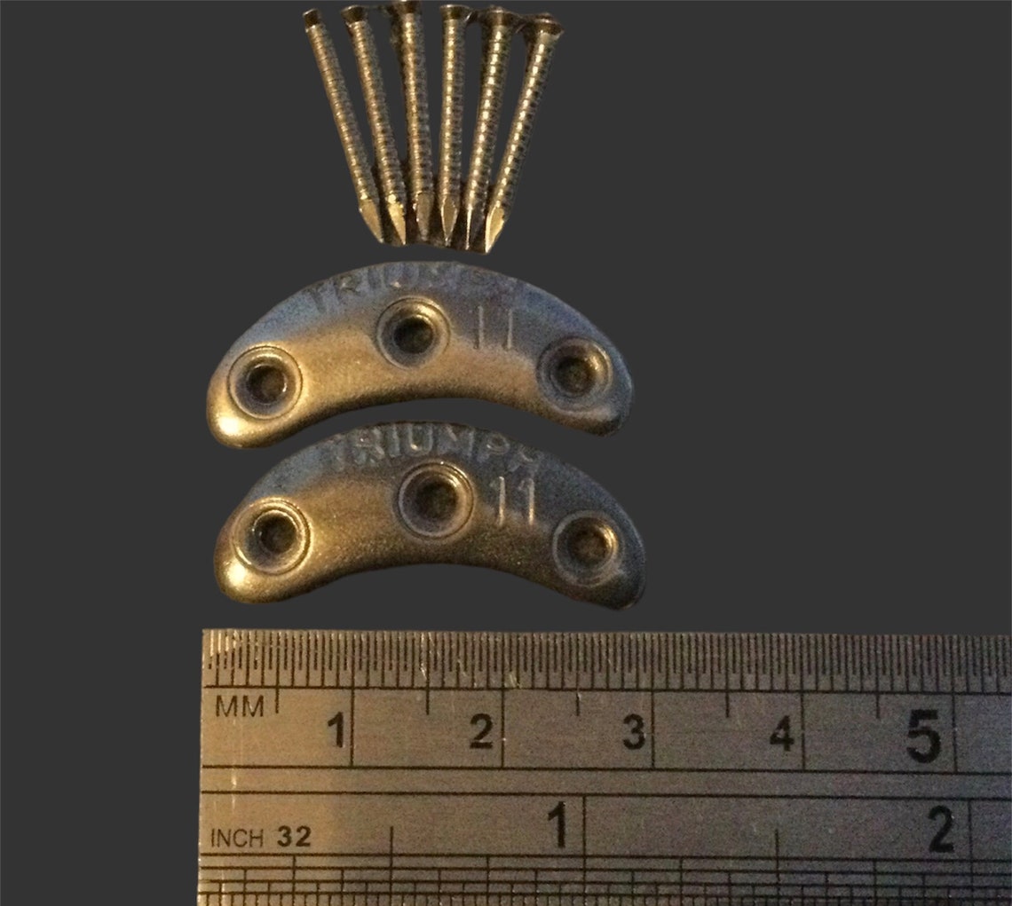 Steel Toe Plates / Triumph / Fit to Shoes Boots / Nails Supplied / Easy ...