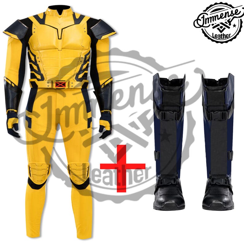 Handmade Deadpool & Wolverine Cosplay Suit Logan Costume - Etsy Canada
