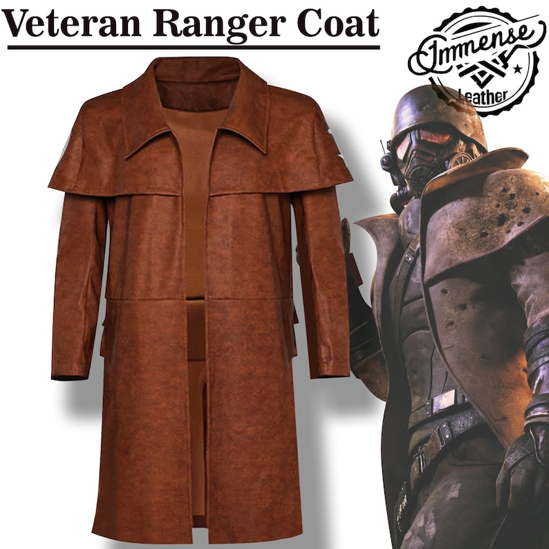 Handmade NCR Veteran Ranger Duster Fallout New Vegas Costume Canvas ...