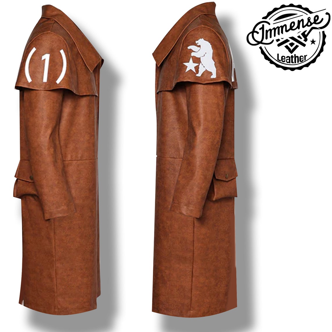 Handmade NCR Veteran Ranger Duster Fallout New Vegas Costume Canvas ...