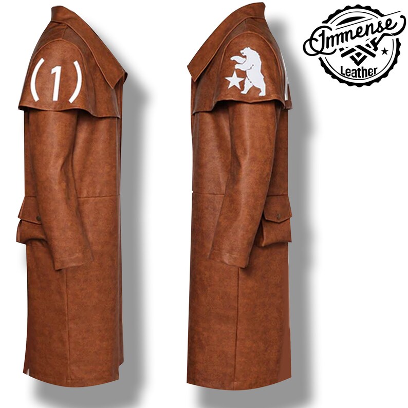 Handmade NCR Veteran Ranger Duster Fallout New Vegas Costume Canvas ...