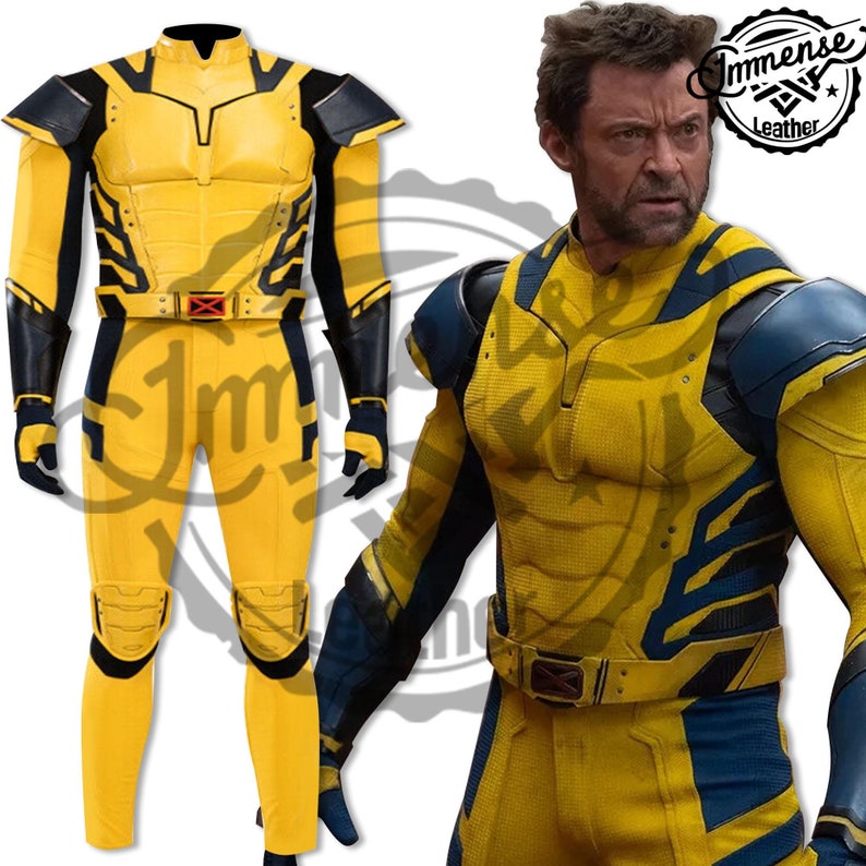 Handmade Deadpool & Wolverine Cosplay Suit Logan Costume - Etsy Canada
