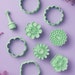 Spring Flowers Cookie Cutter & Stamps Set Perfect for Linzer Cookies ...
